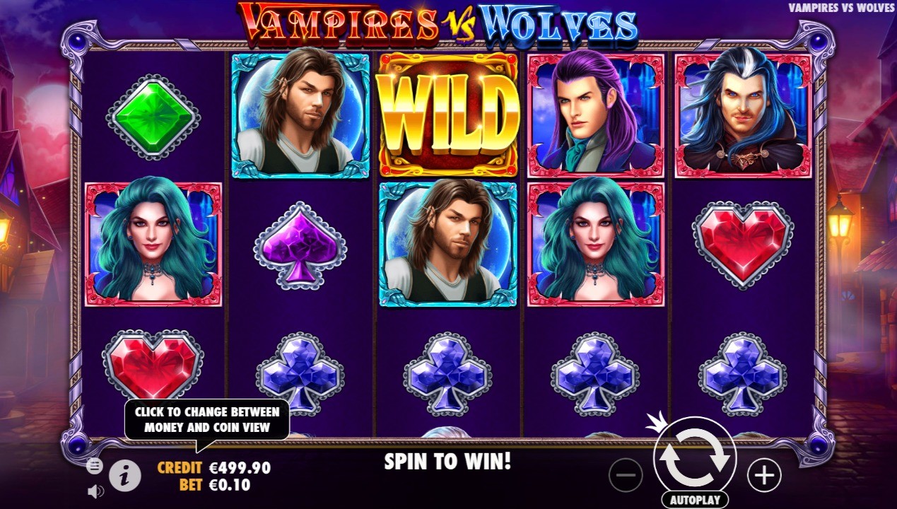 Vampires vs Wolves - สล็อตโดย Pragmatic Play - เล่นฟรี